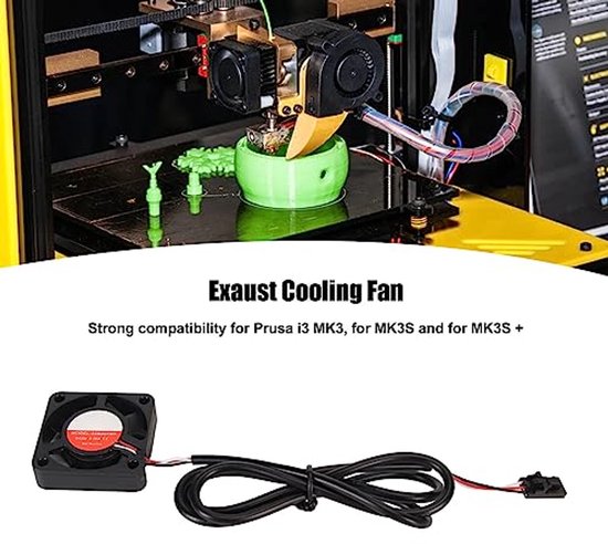 3D Printer Cooling Fan, 4010 40X40X10mm Dual Ball Cooling Fan ...