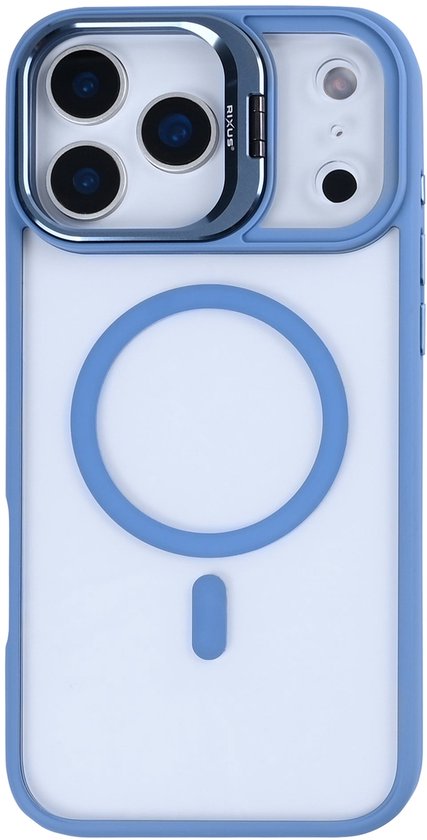 Rixus Classic 03 Case With MagSafe For iPhone 17 Pro Max Light Blue | bol