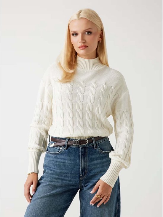 Guess Ls Tn Elsa Swtr Trui - Streetwear - Vrouwen | bol