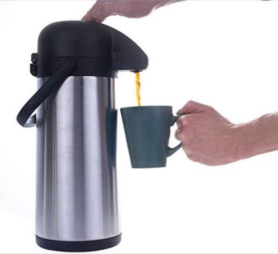 Thermoskannen met pracht en praal - Pompkan | bol.com