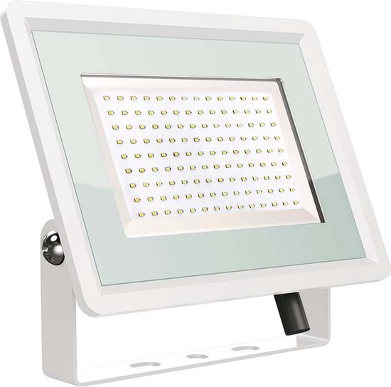 V-TAC VT-49104-W Witte LED Schijnwerpers - F - Klasse - IP65 - 100W - 8700 Lumen - 3000K | bol