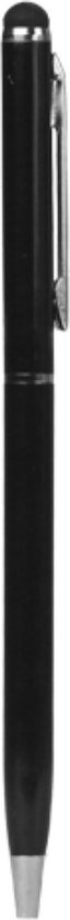 Universele Soft Tip Stylus met Pen - Zwart | bol