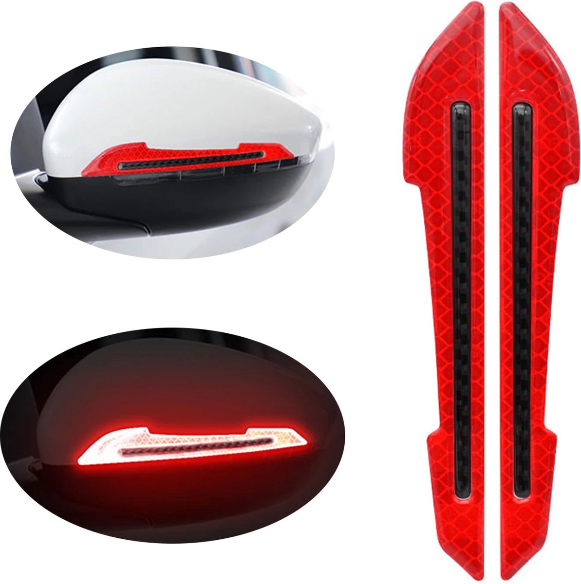 Auto reflecterende sticker- auto reflecterende Spiegel sticker ...