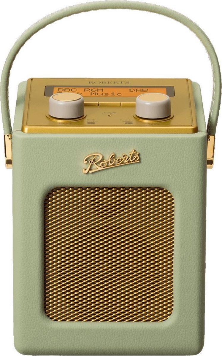 roberts radio revival mini radio draagbaar analoog digitaal groen ...
