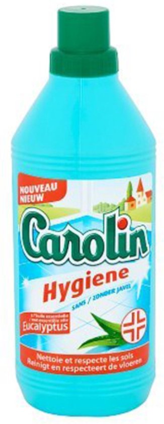 Carolin - Vloerreinigingsmiddel - Zonder Javel - Met Eucalyptus - 1 L ...