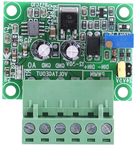 Converter Module 1-3 kHZ 0-10 V PWM to Voltage - Digital Analog Board | bol