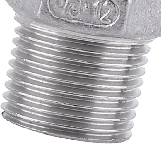 Stainless Steel SS304 Male Thread Barb Hose Tule Connector 55° BSPT 1/8 ...