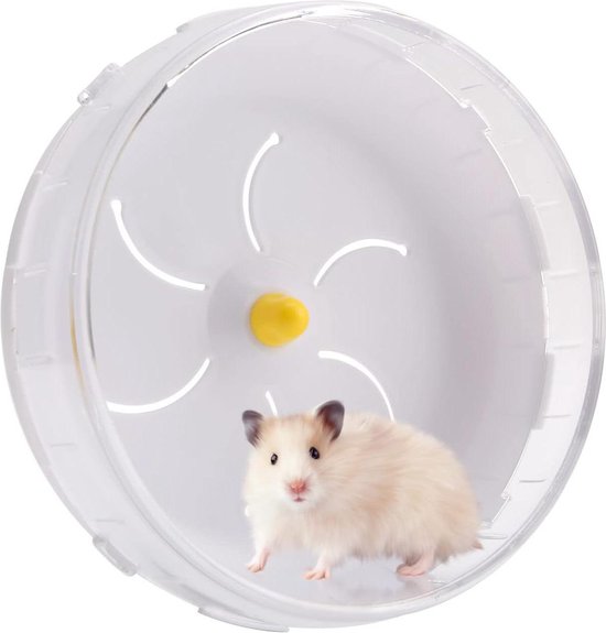 Loopwiel 8.3 inch stille spinner wiel voor kleine huisdieren - muizen chinchilla cavia... | bol