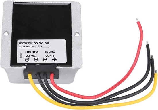 Step Up Down Converter Boost Buck Spanningsregelaar Module DC8V ~ 40V Tot 12V 6A 72W -... | bol