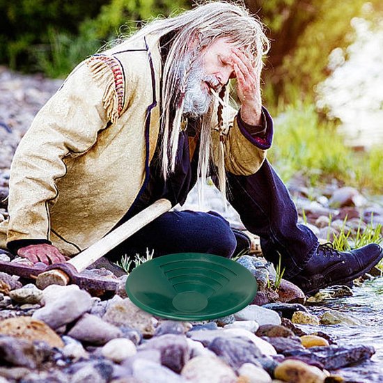 Gouden Waspan - Zeef voor Zoekdetector in Ontoegankelijke Bergen ...