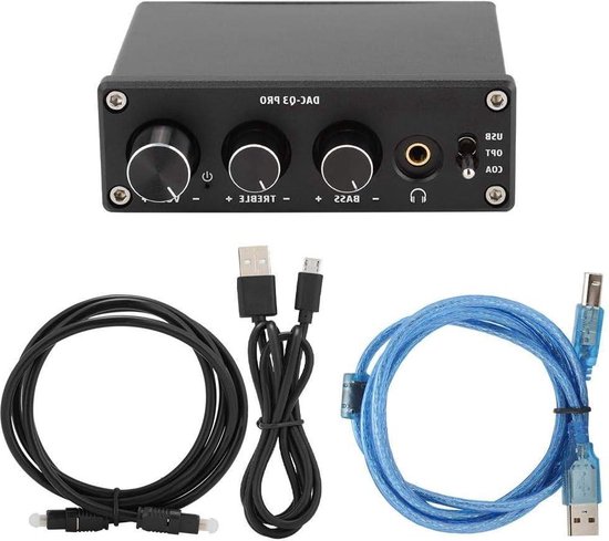 DAC Decoder AC-Q3 PRO Decoding Audio Decoder with Headphone Amplifier ...