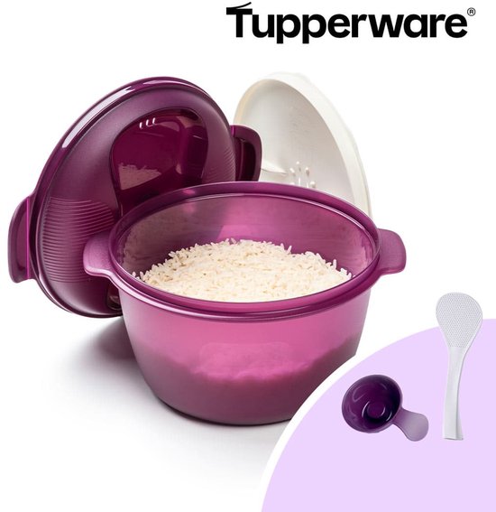 Tupperware Rice Genie Magnetron Rijstkoker - Rice Genie Magnetron ...