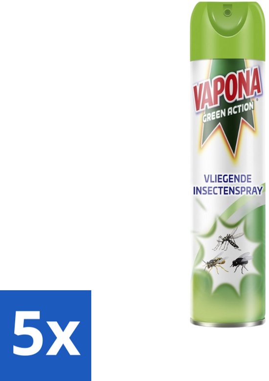 Vapona - Vliegende Insectenspray - Green Action - 400 ml ...