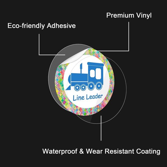 Spots 42 stuks 4 Inch Line-Up Stickers Helpers/Genummerd 1-32 Spot ...