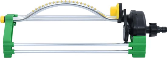vidaXL Zwenksproeier - 18 Jets - 15m bereik - Tuinbewatering Gazon ...