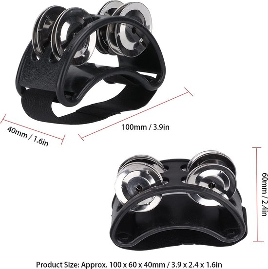 Percussie Voettamboerijn - Klein formaat - Eenvoudig spelen drums ...