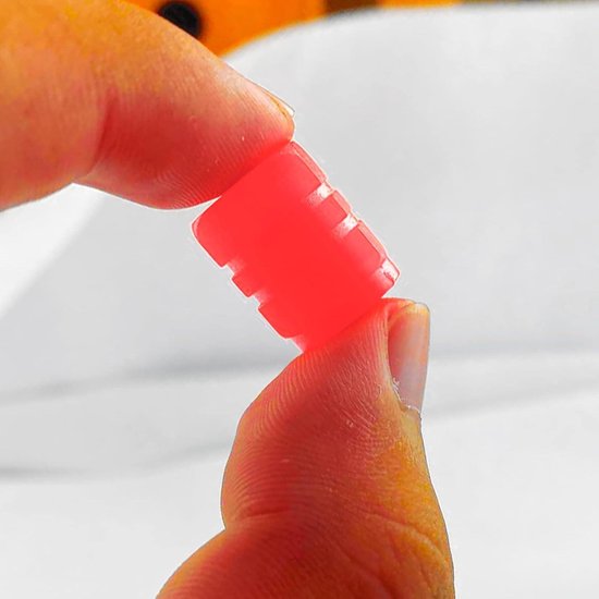 100 Pack Noctilucous Tire Air Caps Cover for Car Wheel Valve Stem Caps ...