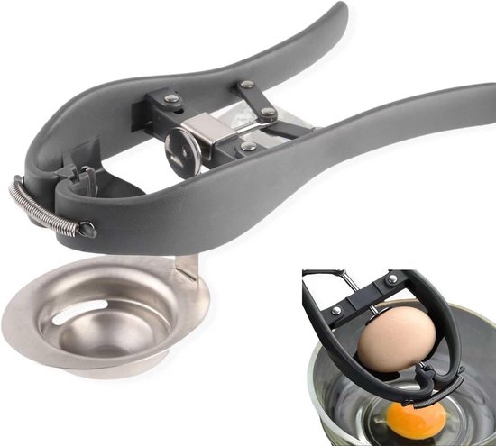 RVS Egg Cracker Tool Separator Cutter Opener Eggshell Cutter | bol