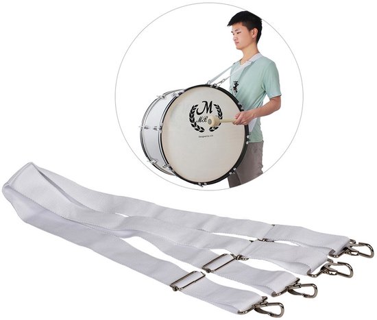 Bass Drum Strap 84,5-144cm Verstelbare Parade Marching Bass Drum ...