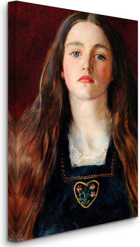 John Everett Millais - Portrait of Sophie Gray - Portret van Sophie ...