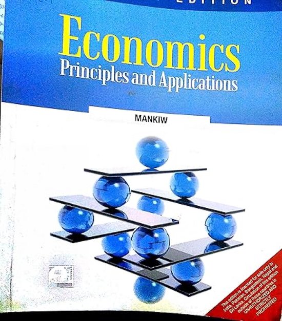 Economics: Principles & Applications | 9788131505779 | Gregory Mankiw ...