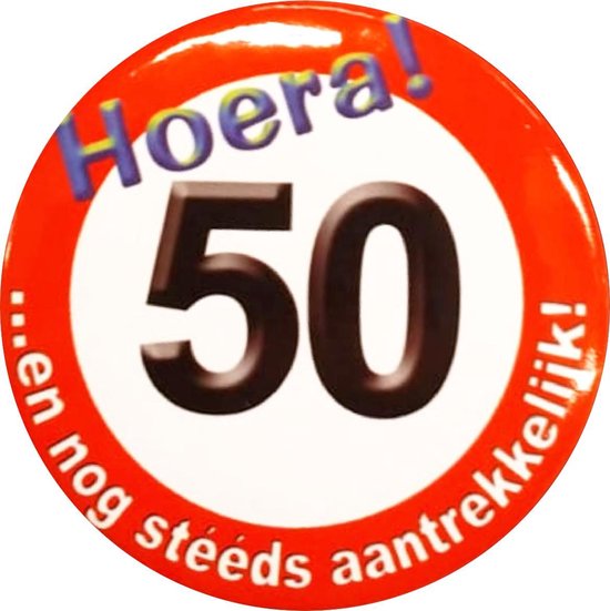 Paperdreams - Button - Klein - 50 Jaar | bol