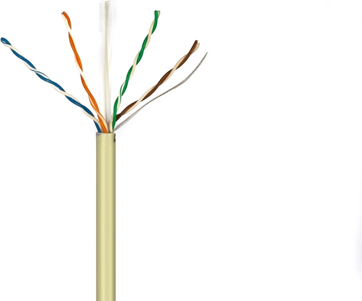 DANICOM CAT6 UTP 50 meter internetkabel op rol soepel - PVC (Fca ...