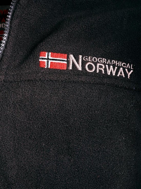 Geographical Norway Fleece Vest Heren Zwart Tamazonie - M | bol