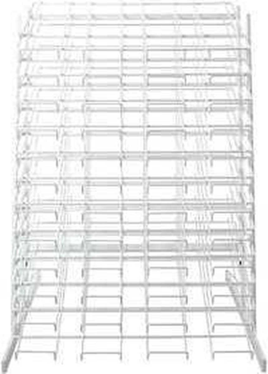 Papier opslagrek incl. basis. H: 900 mm. D: 540 mm. afm 500x700 mm. 1 ...