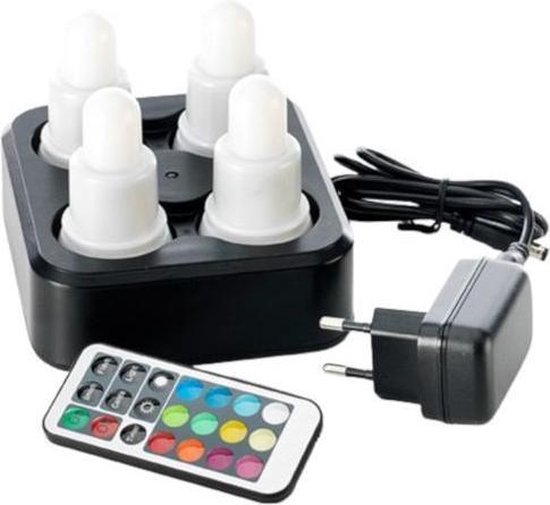 Duni Theelichtjes Led 3W 70 X 40 Mm Wit 8-Delig | bol