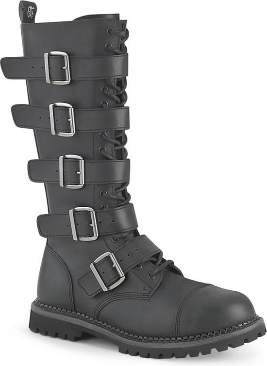 Demonia Veterlaars -42 Shoes- RIOT-18BK US 10 Zwart | bol.com