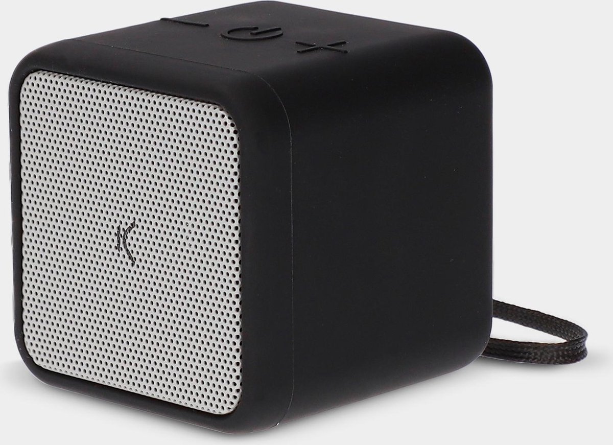 Draadloze luidspreker met Bluetooth Kubic Box KSIX 300 mAh 5W Zwart ...
