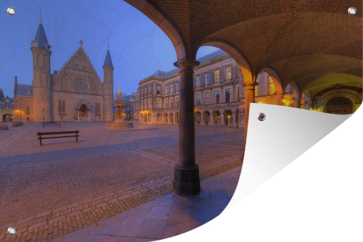 Tuinposters buiten Den Haag - Binnenhof - Plein - 90x60 cm | bol.com