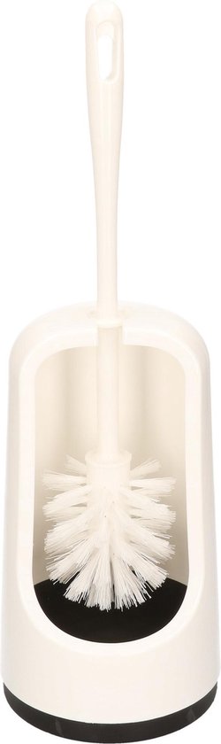 2x stuks wc-borstels/toiletborstels inclusief houder wit 41 cm van ...