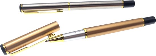 Stylo avec gravure - Stylo à bille de Luxe - avec nom - Harvey - Argent | bol