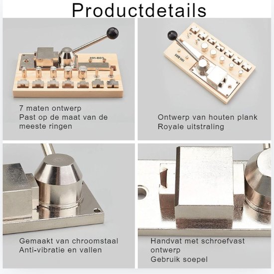 Buiggereedschap Ring Bender Maker - Sieraden Maken Tool - Ring ...