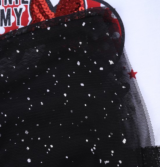 Wit met zwarte Minnie Mouse jurk DISNEY | bol