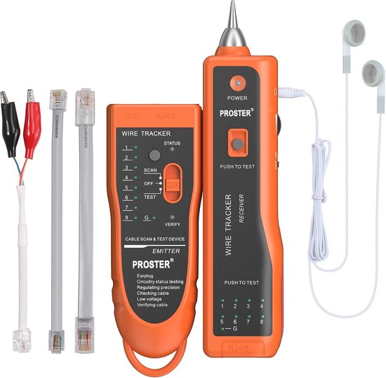 Handheld Netwerk Tester voor Kabel Traceren - Hoge Gevoeligheid ...