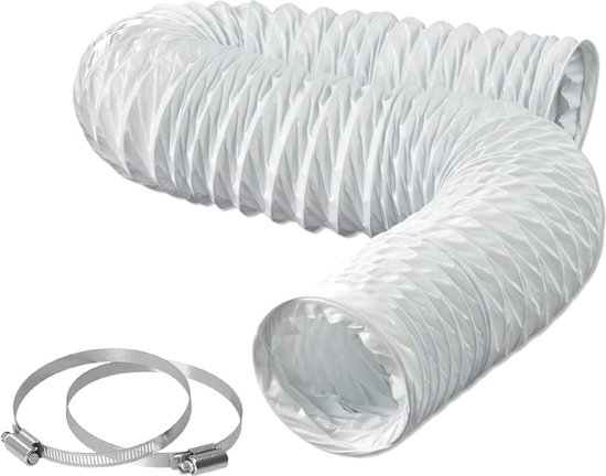 Flexibele PVC Afvoerslang Ø 153mm Lengte 25m voor Airconditioning ...