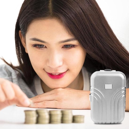 Spaarpot Volwassenen mini bagage spaarvarken - simulatie reiskoffer van ...