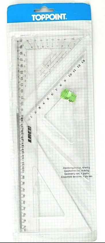 Toppoint Geometrie-set 4-delig | bol