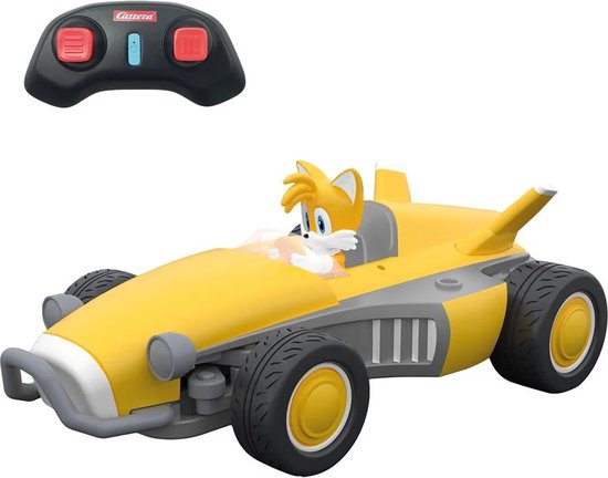 Carrera RC Auto Mini - Team Sonic Racing - Tails - Schaal 1:43 - 7,5cm ...