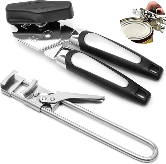 Handmatige blikopener 3-in-1 instelbare multifunctionele blikopener van ...