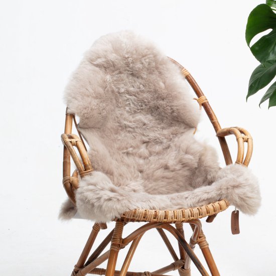 SHEEPY® | Schapenvacht | Elva (Linnen) XL (110-115cm) - Sheepy.cc | bol