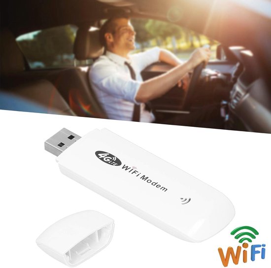 4G USB Wifi Dongle Adapter - Mini Draadloze Router met Sim-kaartsleuf | bol