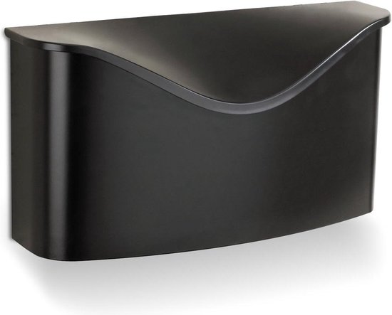 Postino Wall-mounted Mailbox - Black - Outdoor Mailbox | bol