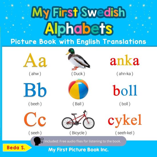 Teach & Learn Basic Swedish words for Children 1 - My First Swedish ...
