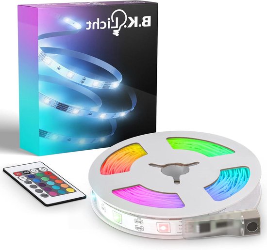 USB LED Strip 3 m | Lichtstrip met kleurwisseling en afstandsbediening ...