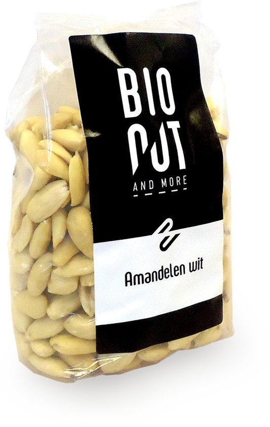 Bionut Amandelen wit bio 500 Gram | bol