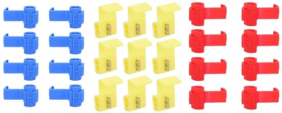 Quick Split Terminal Terminals 210 Pieces Wire Quick Split Crimp ...